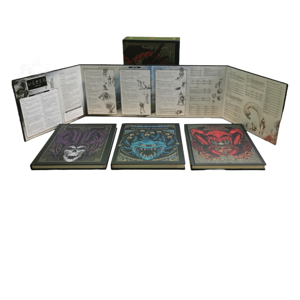 WOTC D&D 5TH EDITION CORE RULEBOOK GIFT SET (limited edition) - Own4Less